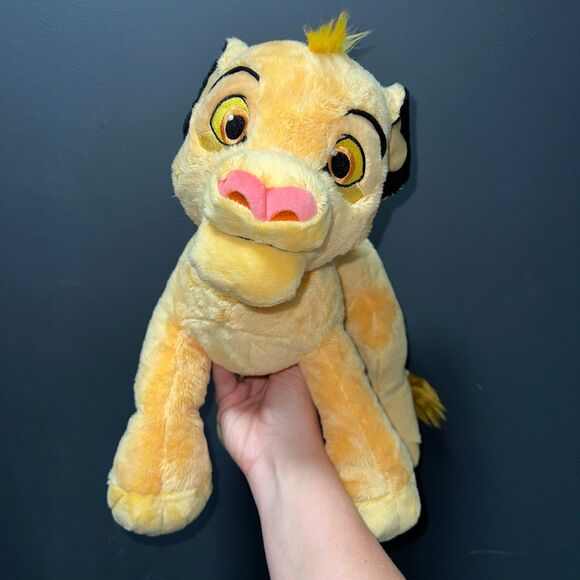 Disney | Toys | Disney Parks Lion King Simba Jumbo Plush Stuffie Toy ...